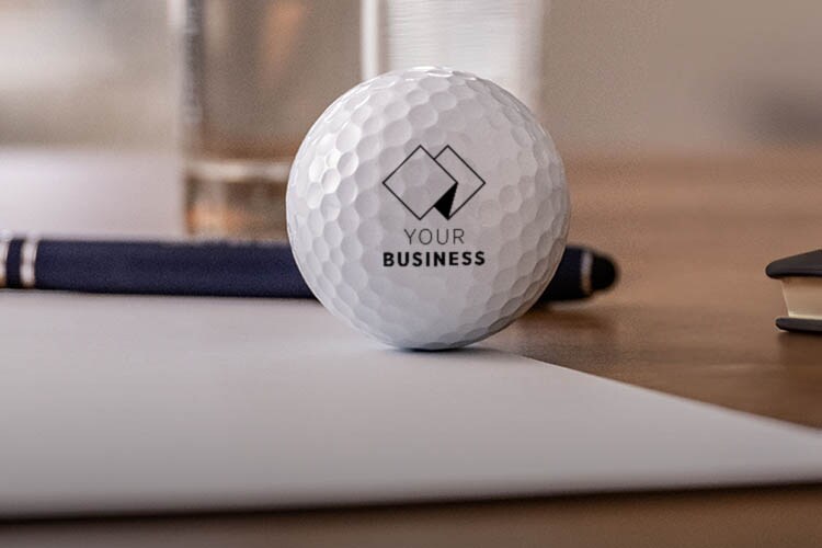 Custom Logo Golf Balls | Upload Your Own Logo | Titleist