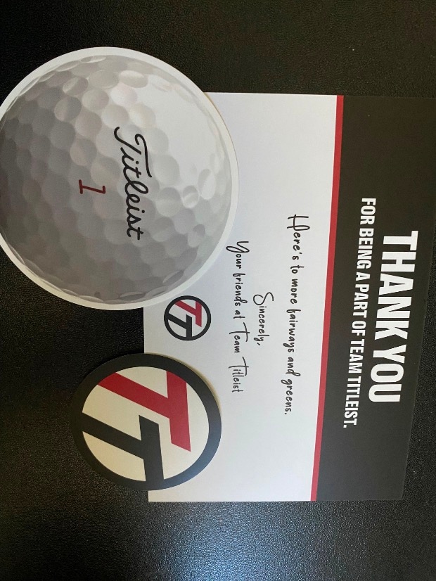 Holiday Note - The Clubhouse - Team Titleist